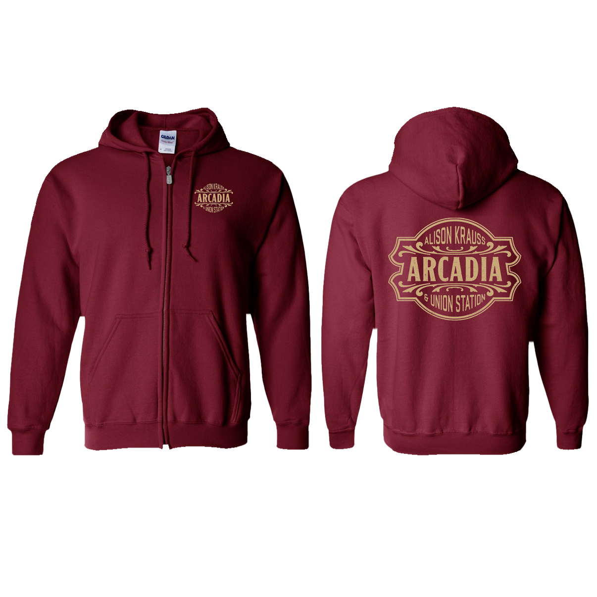 2025 Alison Krauss & Union Station Arcadia Zip Hoodie – Alison Krauss ...